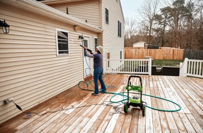 How To Pressure Wash A House King George Homes